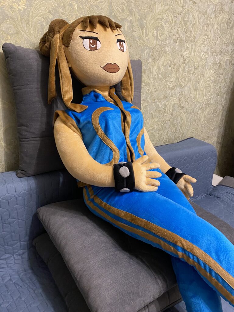 Custom order Chun Li plush – Plush Dolls