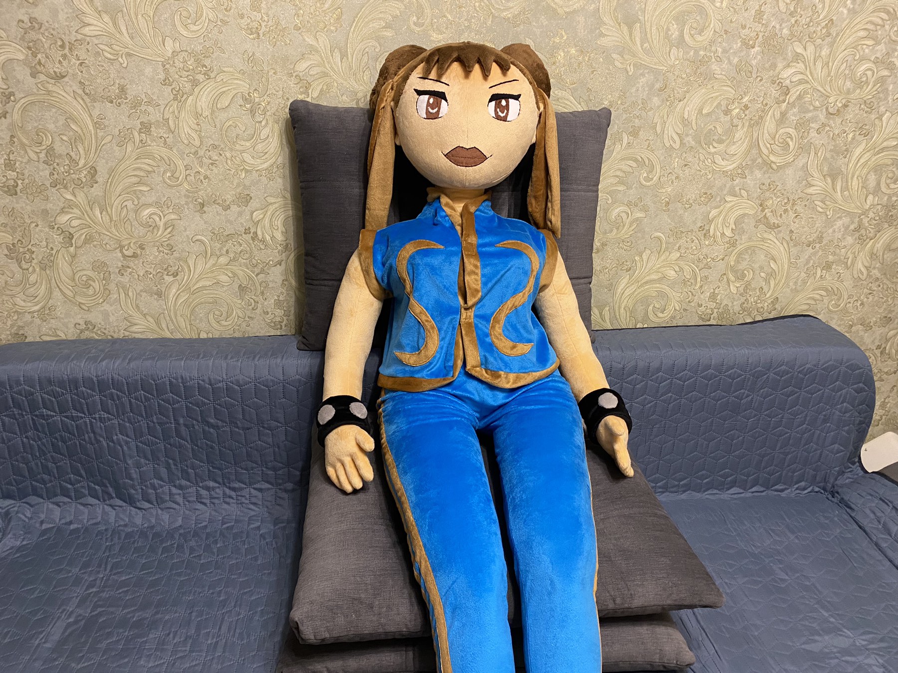Custom order Chun Li plush – Plush Dolls