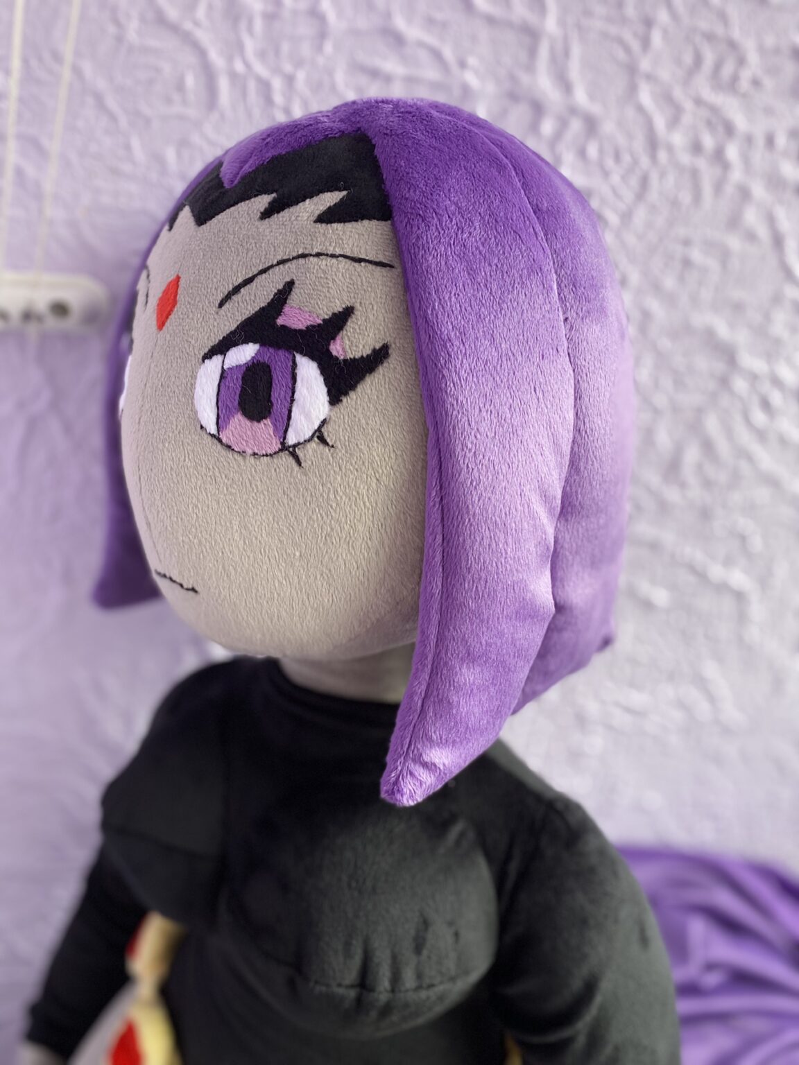 Custom order Raven plush – Plush Dolls