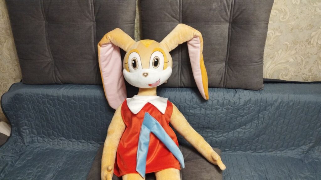 Custom order Cream Bunny plush – Plush Dolls