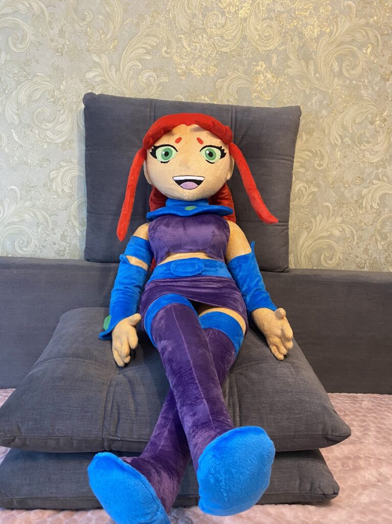 Custom order Starfire plush – Plush Dolls